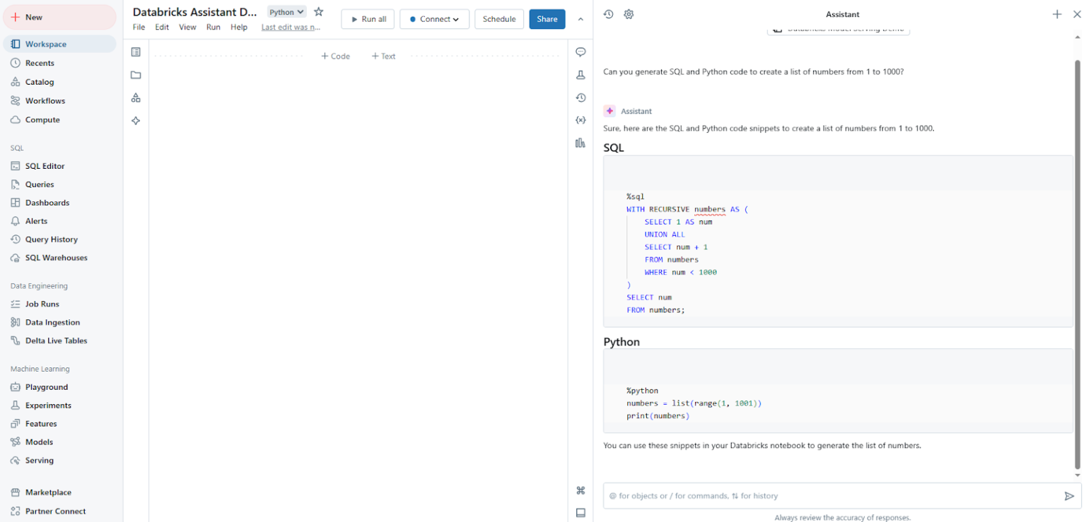 HOW TO: Use Databricks Assistant for fast data analysis (2026)