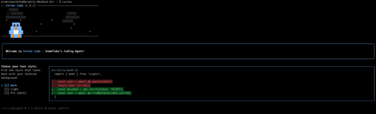 Snowflake Cortex Code 101: Step-by-step setup guide (2026)