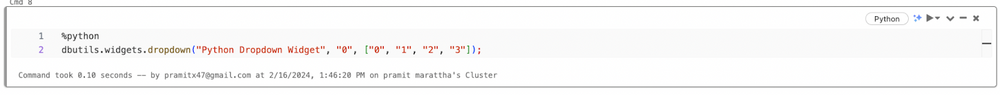 Databricks Widgets 101: Make your notebooks interactive (2026)