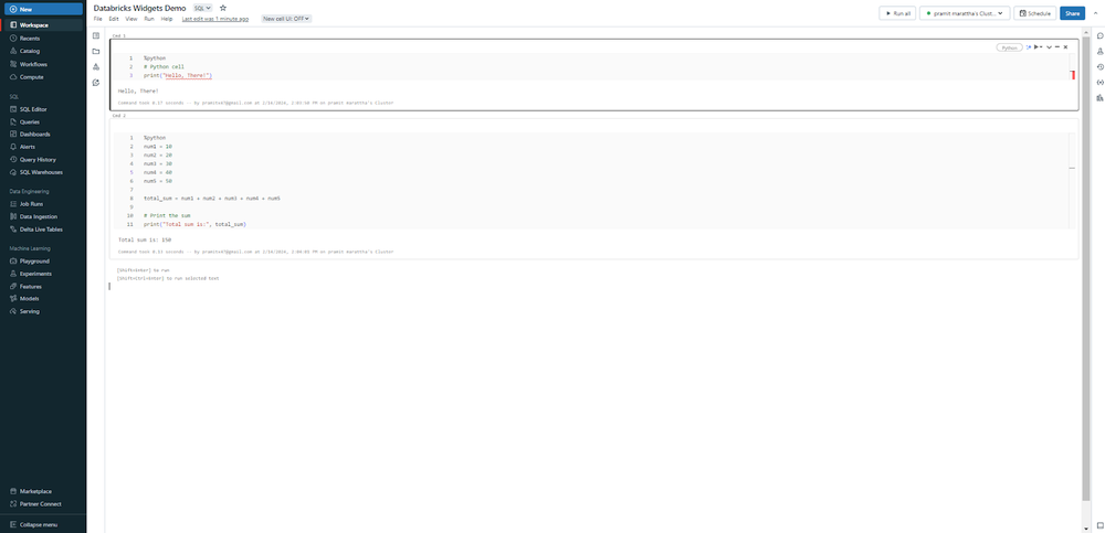 Databricks Widgets 101: Make your notebooks interactive (2026)