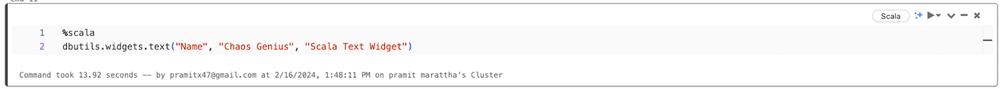 Databricks Widgets 101: Make your notebooks interactive (2026)