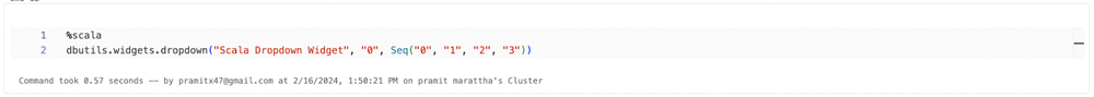 Databricks Widgets 101: Make your notebooks interactive (2026)
