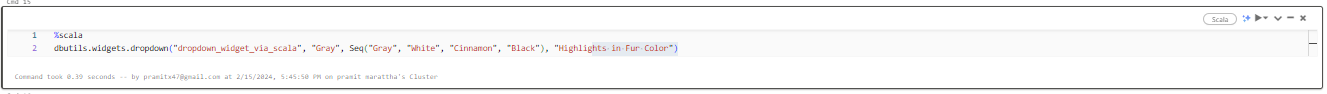 Databricks Widgets 101: Make your notebooks interactive (2026)
