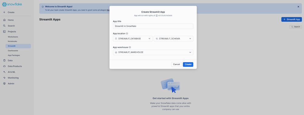 HOW TO: Build data applications with Streamlit in Snowflake (2026)