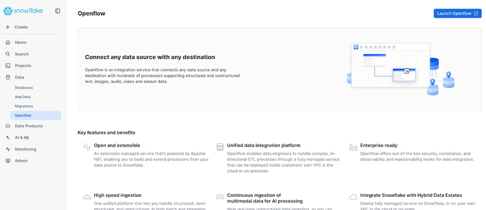 Snowflake Openflow 101: Complete setup and integration guide (2026)