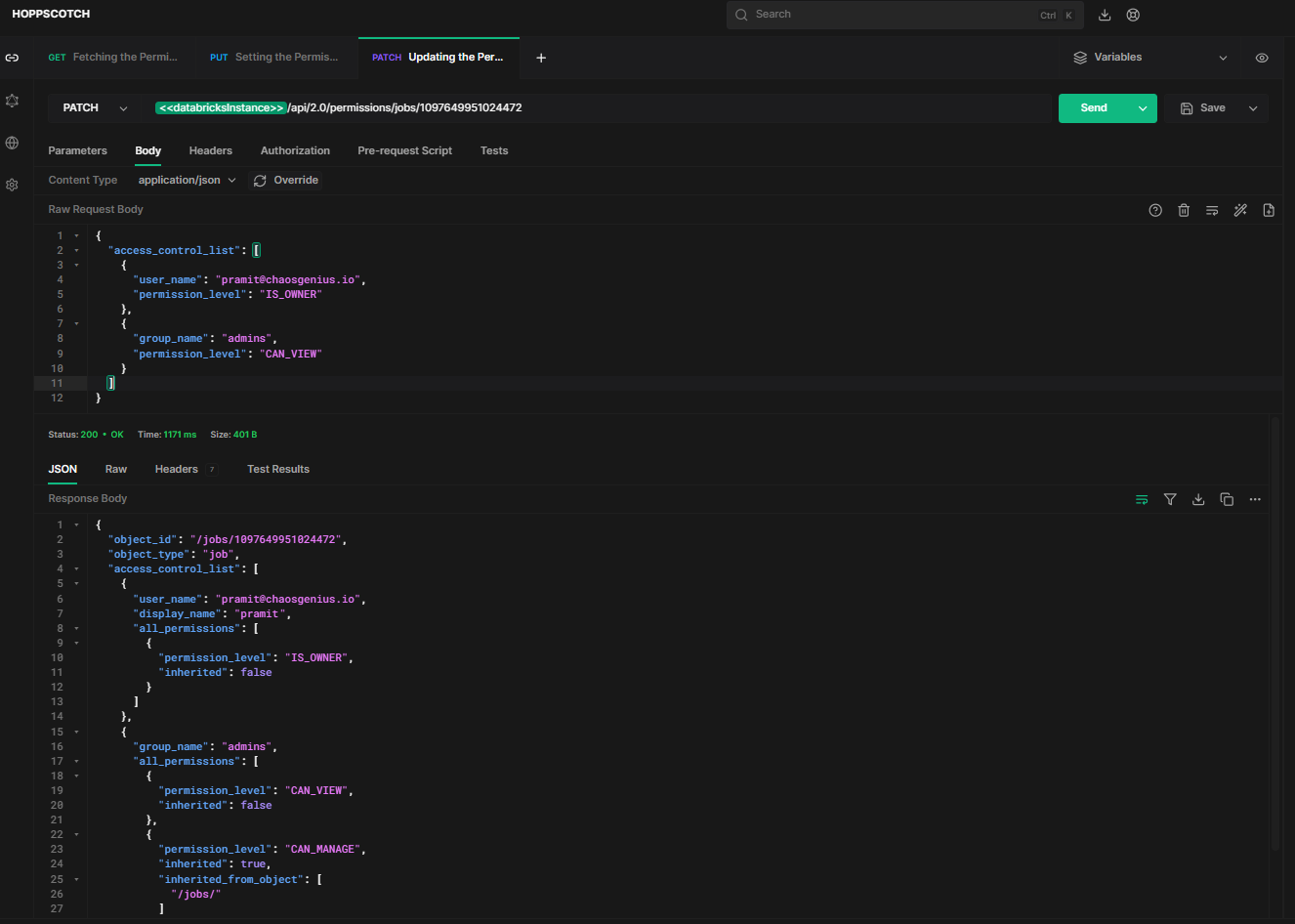 HOW TO: Use Databricks Jobs API to control and monitor your jobs (2026)