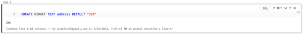 Databricks Widgets 101: Make your notebooks interactive (2026)