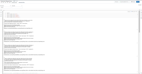 Databricks Widgets 101: Make your notebooks interactive (2026)