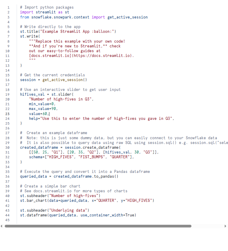 HOW TO: Build data applications with Streamlit in Snowflake (2026)