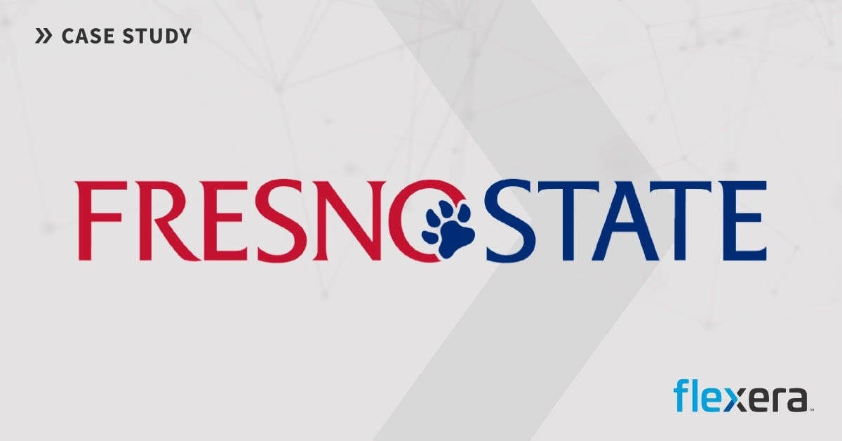 Fresno State Cloud Management Case Study | Flexera