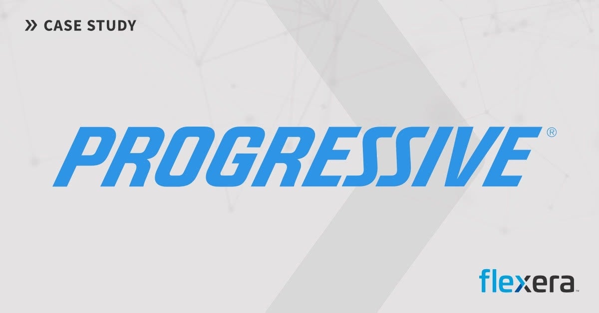 Progressive Software Management Case Study | Flexera